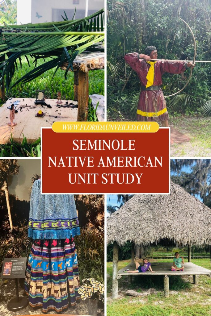 Free Seminole Native American Unit Study for Homeschooling